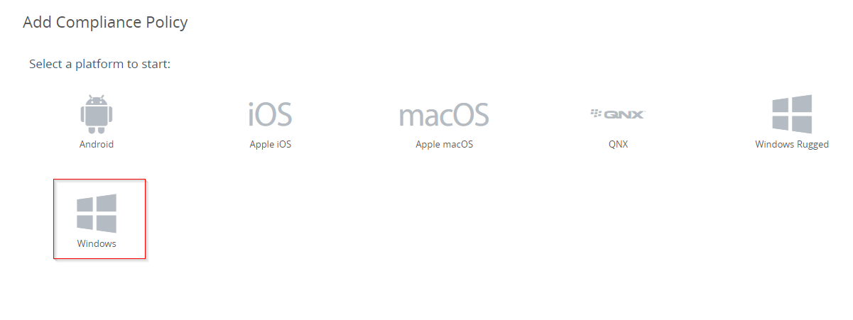 Enabling the Device Compliance (With Workspace ONE UEM) authentication ...