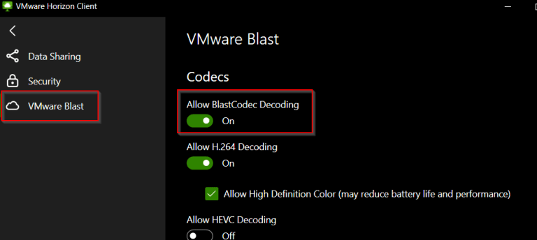 VMware Horizon 2312 adds lossless support in the Blast protocol – CloudWorkSpace.blog