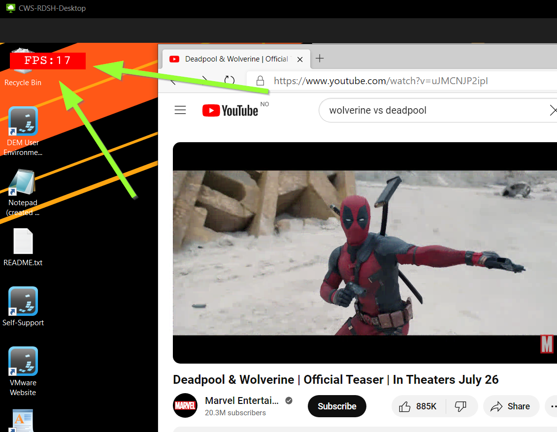 How to enable the FPS indicator in VMware Horizon – CloudWorkSpace.blog