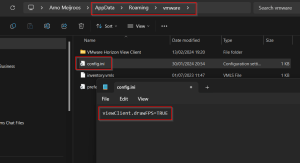 How to enable the FPS indicator in VMware Horizon – CloudWorkSpace.blog