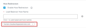 Using the Host Redirection feature in VMware Horizon – CloudWorkSpace.blog
